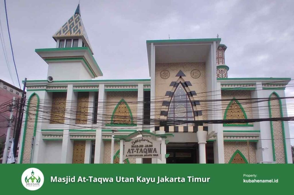Kubah Masjid At‑Taqwa Utan Kayu Jakarta Timur - Kontraktor Kubah Masjid